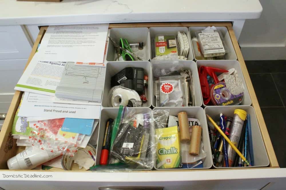 Drawer Organization Blog Hop - Kitchen, Dinning Room, Junk Drawers