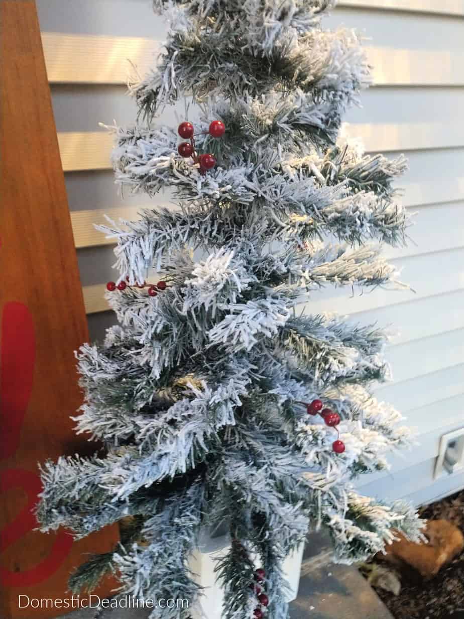 Festive Outdoor Christmas Trees