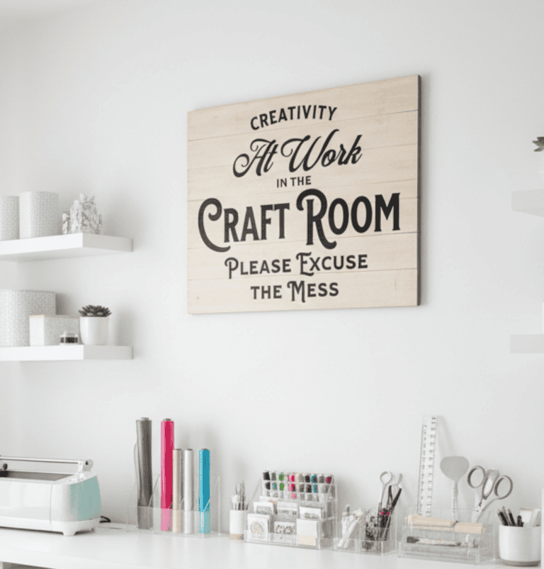 Craft Room Door Sign SVG for DIY Craft Room Decor